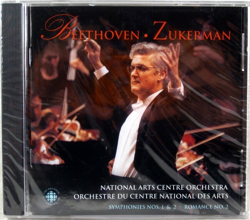 SEALED CBC Beethoven ZUKERMAN Symphony #1 & #2 Romance #2 (CD, 2001 ...
