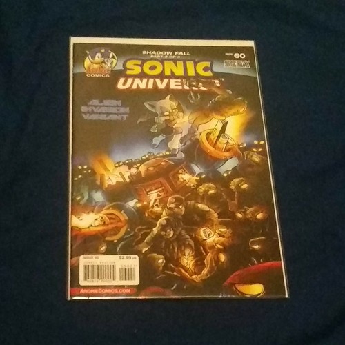Sonic Universe #60 Alien Invasion Variant-Vince Riley Cover (ARCHIE ...