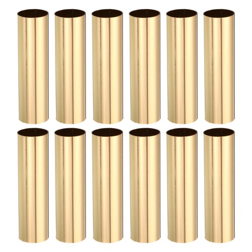 E12 Candle Socket Covers, 3.1 Inch Tall Metal Chandelier Sleeves ...