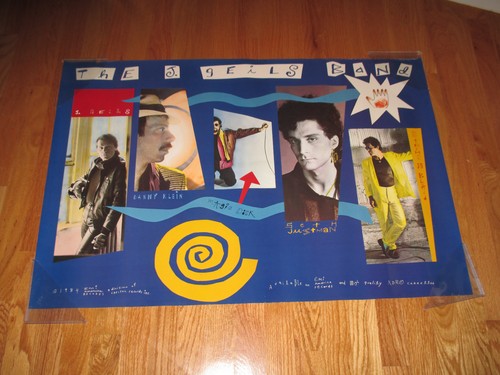 J. GEILS BAND Poster Danny Klein Magic Dick Seth Justman Stephen Jo ...