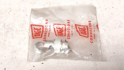 New Unused Dage TNC Coax Cable Connector / Old Vintage Ham Radio ...