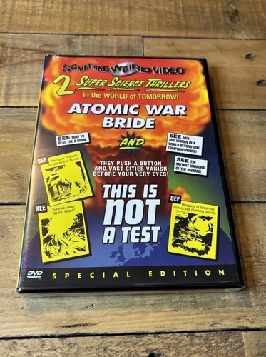NIB Atomic War Bride & This Is Not A Test Double Feature DVD Special ...