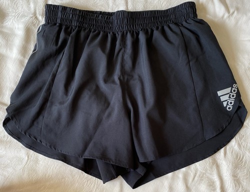 Men’s Adidas Own The Run Split Shorts size L H58594 Black Running for ...