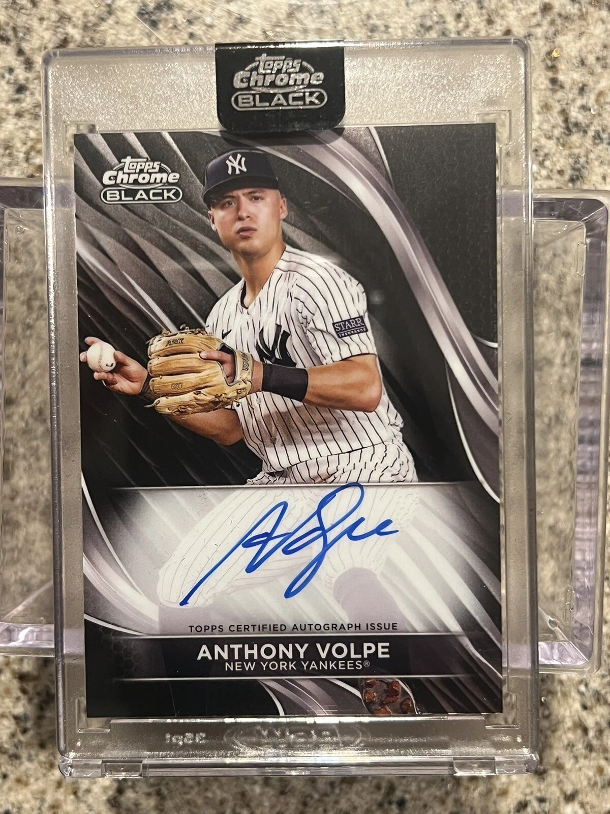 Anthony Volpe 2024 Topps Chrome Black #CBA-AV Autographs RAW Price ...