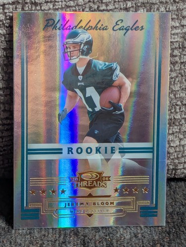 Jeremy Bloom - 2006 Donruss Threads #176 Rookie RC /999 Philadelphia ...