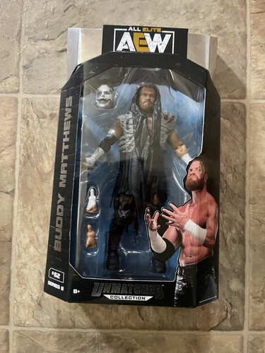 AEW Unmatched Series 8 Buddy Matthews Wrestling Action Figure Jazwares ...