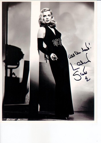 Lizabeth Scott Signed 8x10 AUTO Autographed Photo Photograph Actress ...