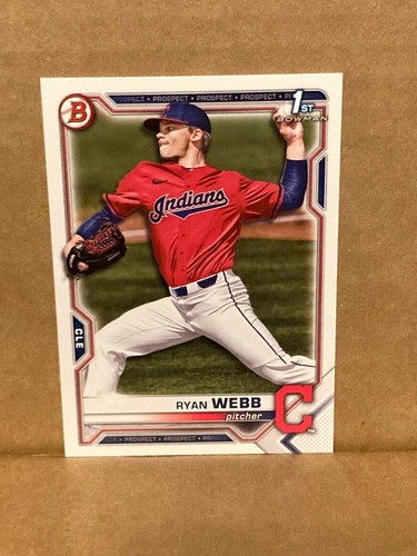 Ryan Webb 2021 Bowman Draft Paper Lot of 20 Cards BD-57 Indians | eBay