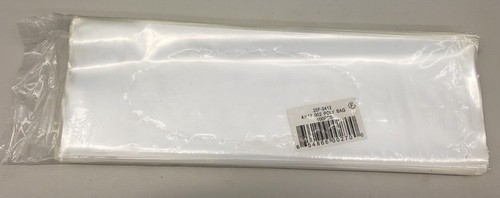100 Clear Flat Open End 4x12 Plastic Merchandise Product Bags 4'' x 12 ...
