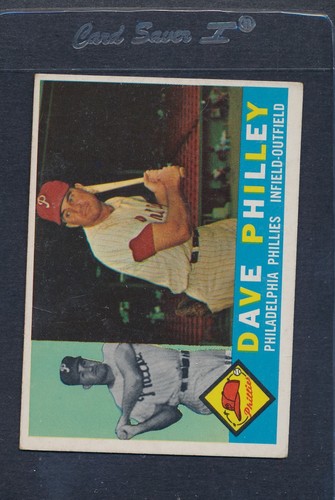 1960 Topps #052 Dave Philley Phillies VG/EX *4648 | eBay