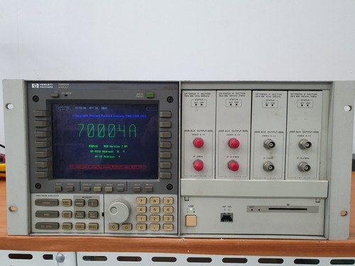 HP 70004A Display w/ IF Section RES BW HP 70902A * 2 + HP 70903A * 2 | eBay