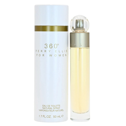 360 by Perry Ellis Perfume for Women Eau de Toilette Spray 1.7 Oz / 50 ...
