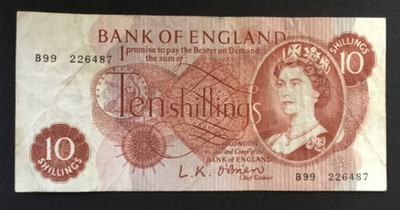 british ten shilling note products for sale | eBay UK