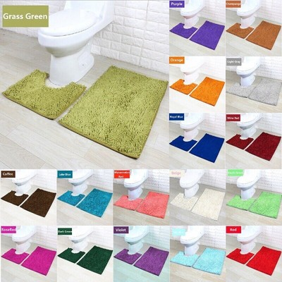2 Piece Bathroom Mat Set for sale | eBay