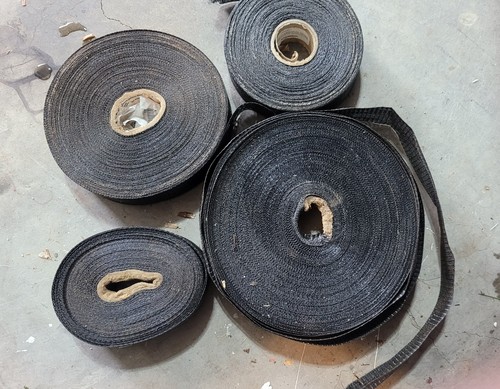 LOT OF 4 Polypropylene Mono Webbing Web Strapping Duct Support Hanger 1 ...