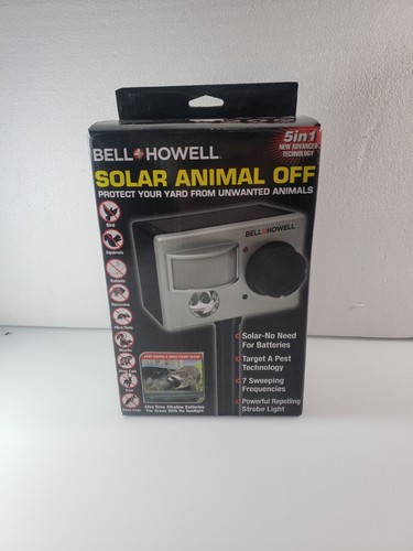 Bell & Howell solar animal off 5 in 1 new advanced technology | eBay