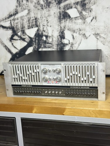 Crown EQ2 Audiophile Hifi Stereo 11 Band Graphic Frequency Synergistic Equalizer | eBay