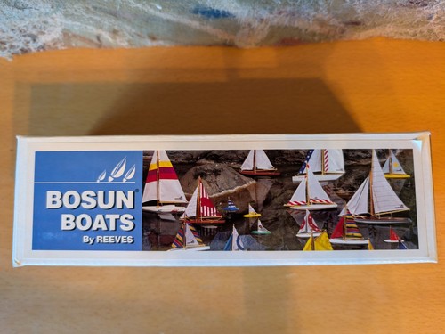 Vintage Bosum Boats by Reeves TROPICAL PARADISE 6" Dutch Barge WOODEN ...