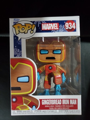 Funko Pop 934 Gingerbread Iron Man New And Sealed | eBay