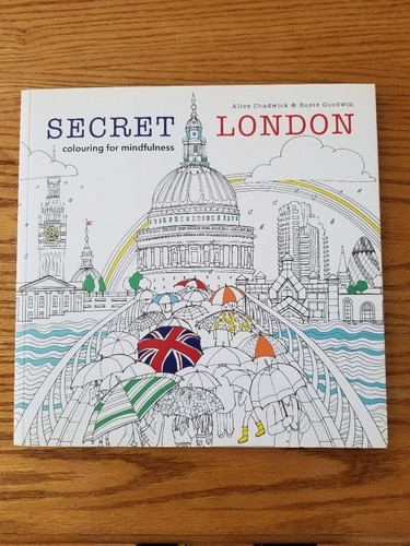 COLORING BOOK SECRET LONDON ALICE CHADWICK & ROSIE GOODWIN BRAND NEW | eBay