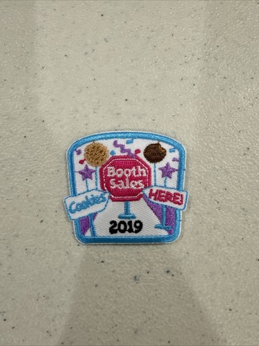 Girl Scout 2019 Cookie Booth Sales Patch | eBay