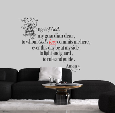 Guardian Angel Wall Sticker for sale | eBay