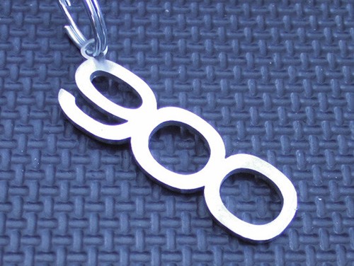 Keyring For SAAB 900 TURBO AERO VIGGEN CONVERTIBLE B234R 16V RED TOP T ...