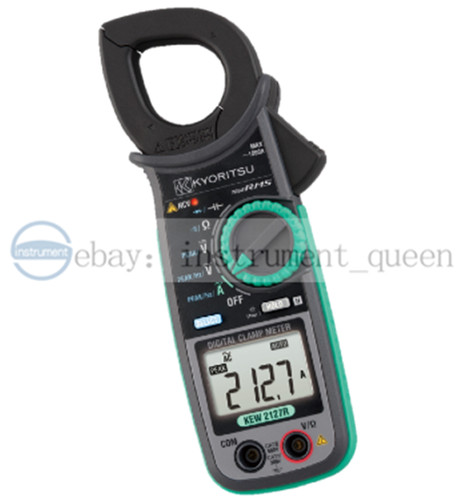 KYORITSU 2127R True RMS 1000A AC Digital Clamp Meter , AC60/600/1000A ...