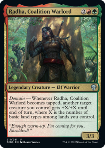 x1 Radha, Coalition Warlord - Dominaria United - NM - MTG | eBay