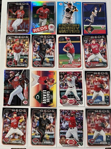 Cincinnati Reds Baseball Cards (Lot Of 35) - Stars, Rookies and inserts ...