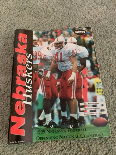 1995 Nebraska Cornhuskers National Champs v COP Pacific Tigers Football ...