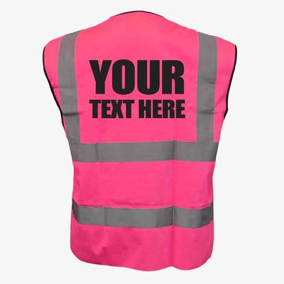 Pink High Vis Vest for sale | eBay