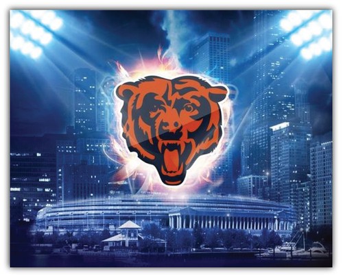 Chicago Bears NFL City Head Car Bumper Sticker Decal- 3'' or 5'' | eBay
