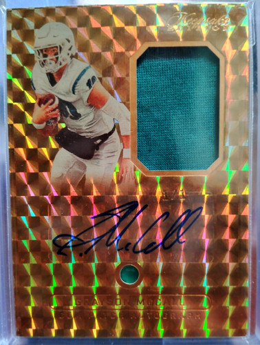 2024 KEEPSAKE GRAYSON MCCALL TURNKEY GOLD #1/1 AUTOGRAPH GEMSTONE PATCH ...