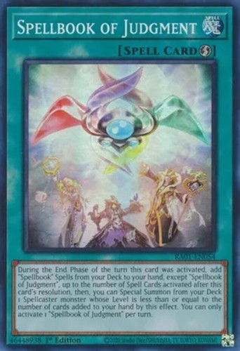 Yugioh! Spellbook of Judgment - RA01-EN054 - Ultra Rare - 1st Edition ...