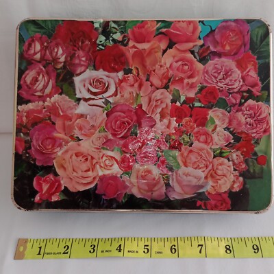 vintage roses tin products for sale | eBay UK