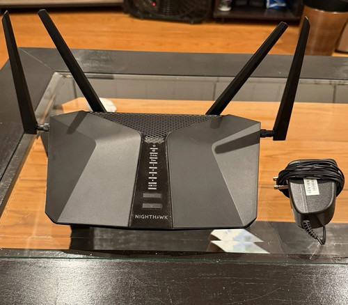 NETGEAR AX5200 Nighthawk 6-Stream Dual-Band Wi-Fi Router - Black | eBay