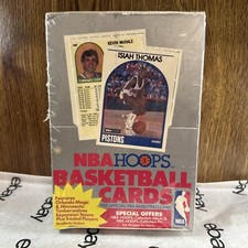 1989-90 NBA Hoops Basketball Checklist, Info, Boxes, Key Cards