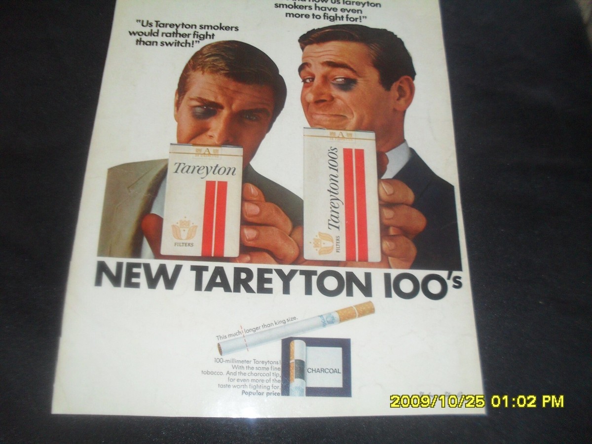 Cartones De Cigarrillos Tareyton 100s
