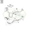 LAND ROVER OIL COOLER GASKET x2 RR SPORT RANGE 4.4L DIESEL LR077242 ...