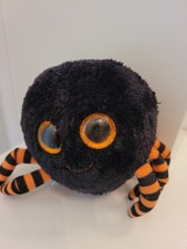 Crawly the Spider - Black : Beanie Boos : Beaniepedia
