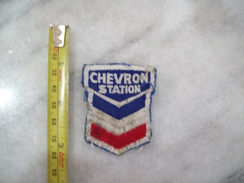 ORIGINAL CHEVRON STATION GAS PATCH....USED.. | eBay