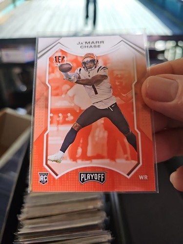 2021 Panini Playoff JaMarr Chase Rookie Card RC #205 Bengals | eBay
