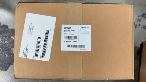 New! Thermo Scientific Centrifuge Tube 50 ml Case of 300 Tubes 339653 ...
