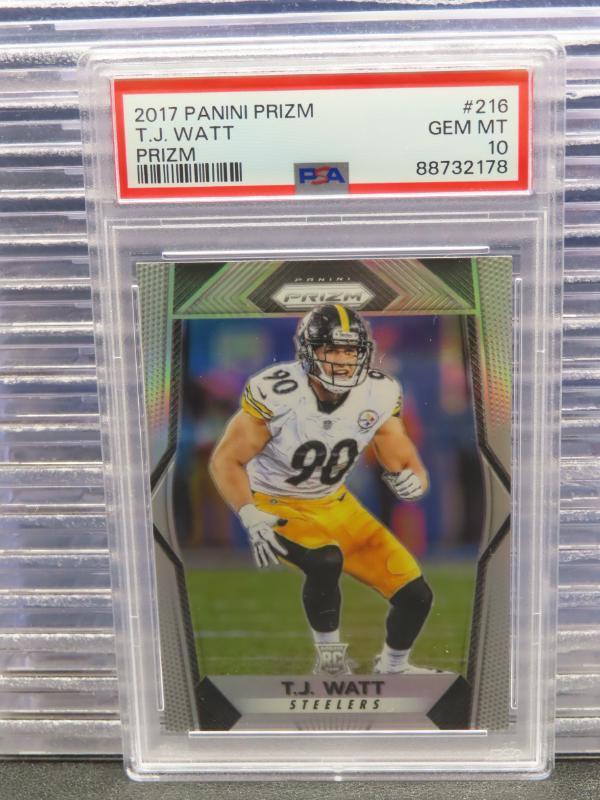 TJ Watt 2017 Prizm #216 Silver Price Guide - Sports Card Investor