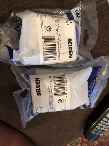Lot Of 2 Belden AX102651 NXKSEB1P-03 KeyConnect side entry | eBay
