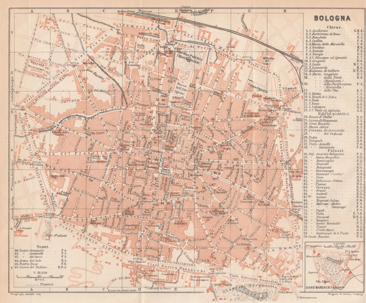 Claro Del Mapa De La Subasta De Bolonia Las Mejores Ofertas En Bolonia