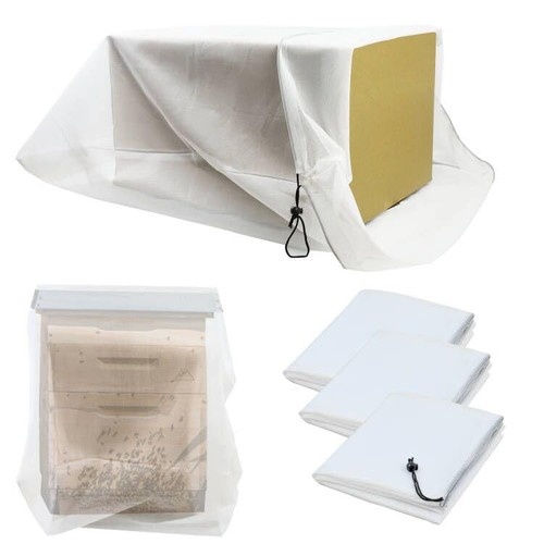 3 Pack Beehive Mesh Transport Bag, 35 × 37 Inch Breathable Bee Hive ...