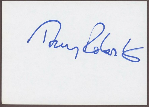 TONY ROBERTS signed 5" x 7" page/cut | "Annie Hall" - autograph | eBay