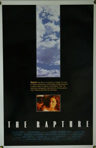 THE RAPTURE ORIGINAL ROLLED 27X41 MOVIE POSTER 1991 MIMI ROGERS DAVID ...